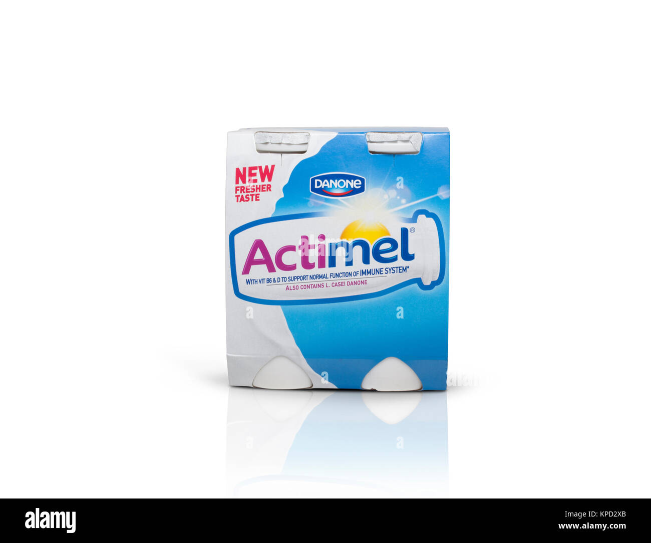 Actimel yogurt drink hi-res stock photography and images - Alamy