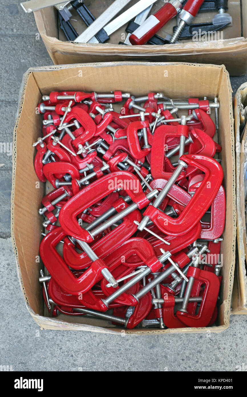 C clamps hi-res stock photography and images - Alamy