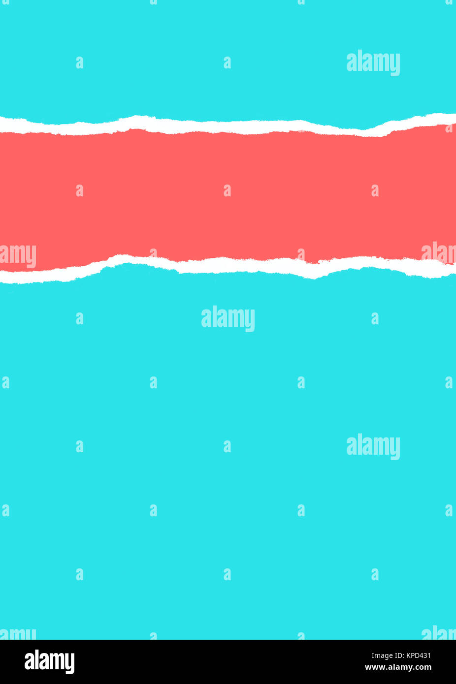 Torn light blue wrapping paper Stock Photo - Alamy