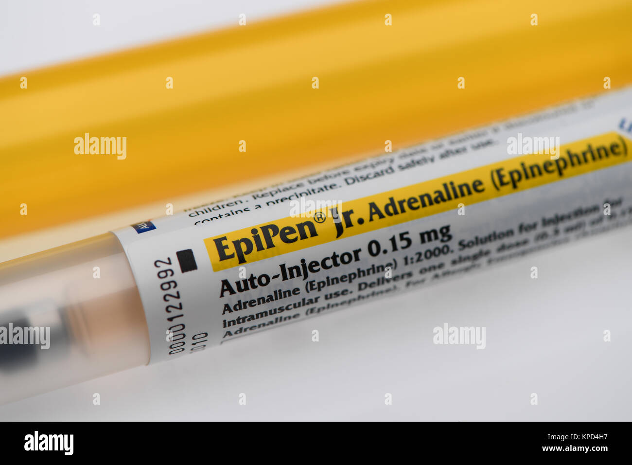 Epinephrine injection hi-res stock photography and images - Alamy