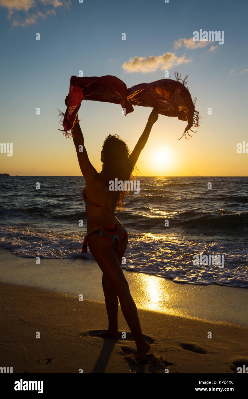 Wind on the beach Stock Photo - Alamy