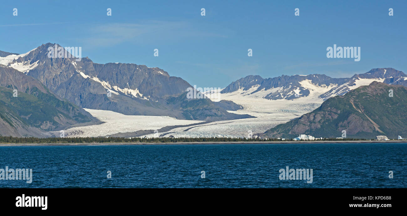 Massive Glacier Viewed from the sea Stock Photo - Alamy