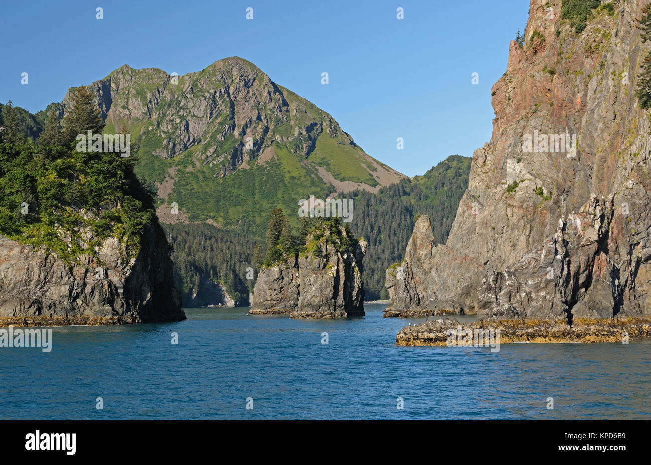 Remote Bay in the Alaskan Wilderness Stock Photo - Alamy