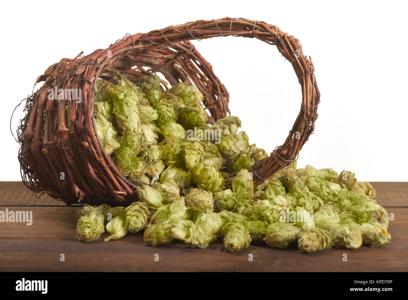 Basket of hops hi-res stock photography and images - Alamy