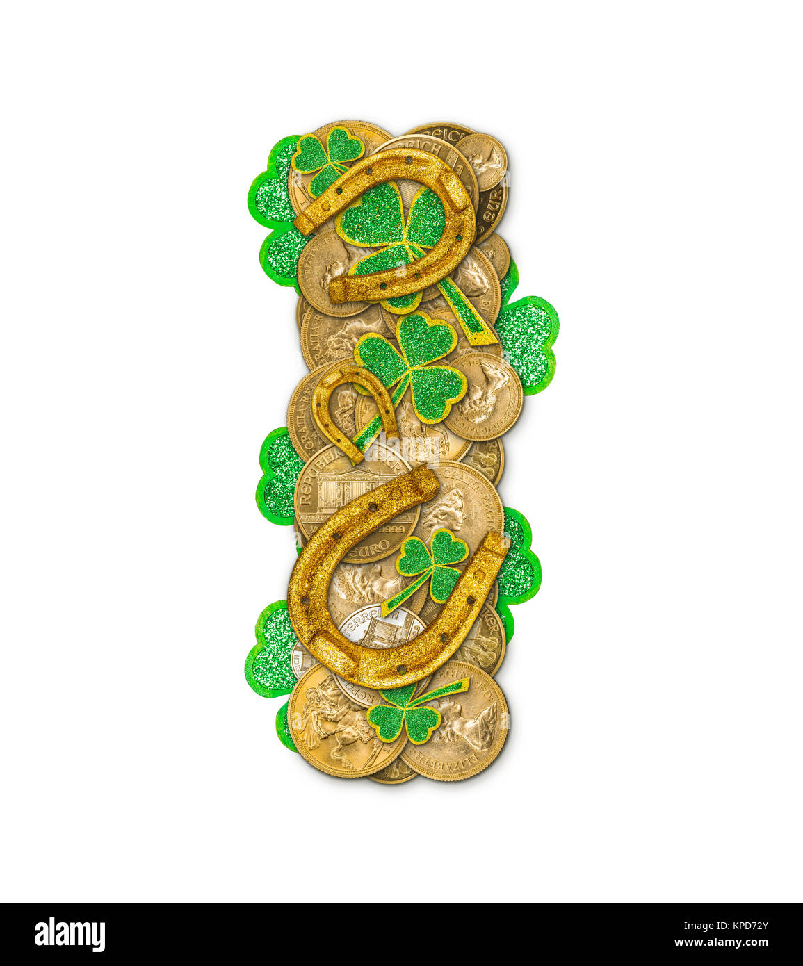 St patricks day alphabet hi-res stock photography and images - Alamy