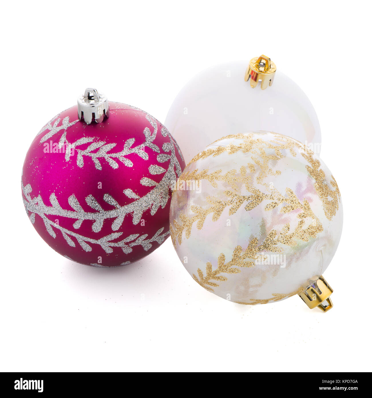 Christmas decorative balls Stock Photo - Alamy