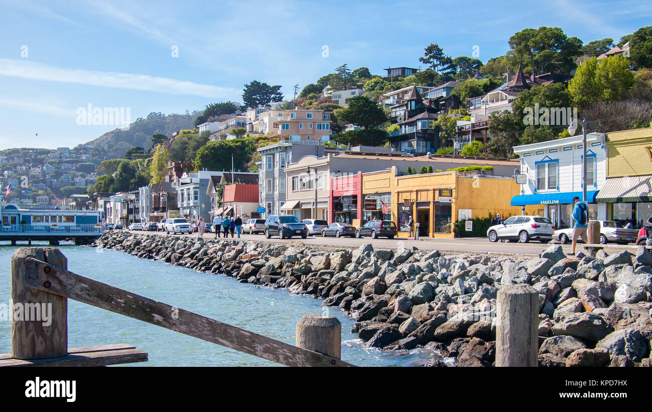 Sausalito street hi-res stock photography and images - Alamy