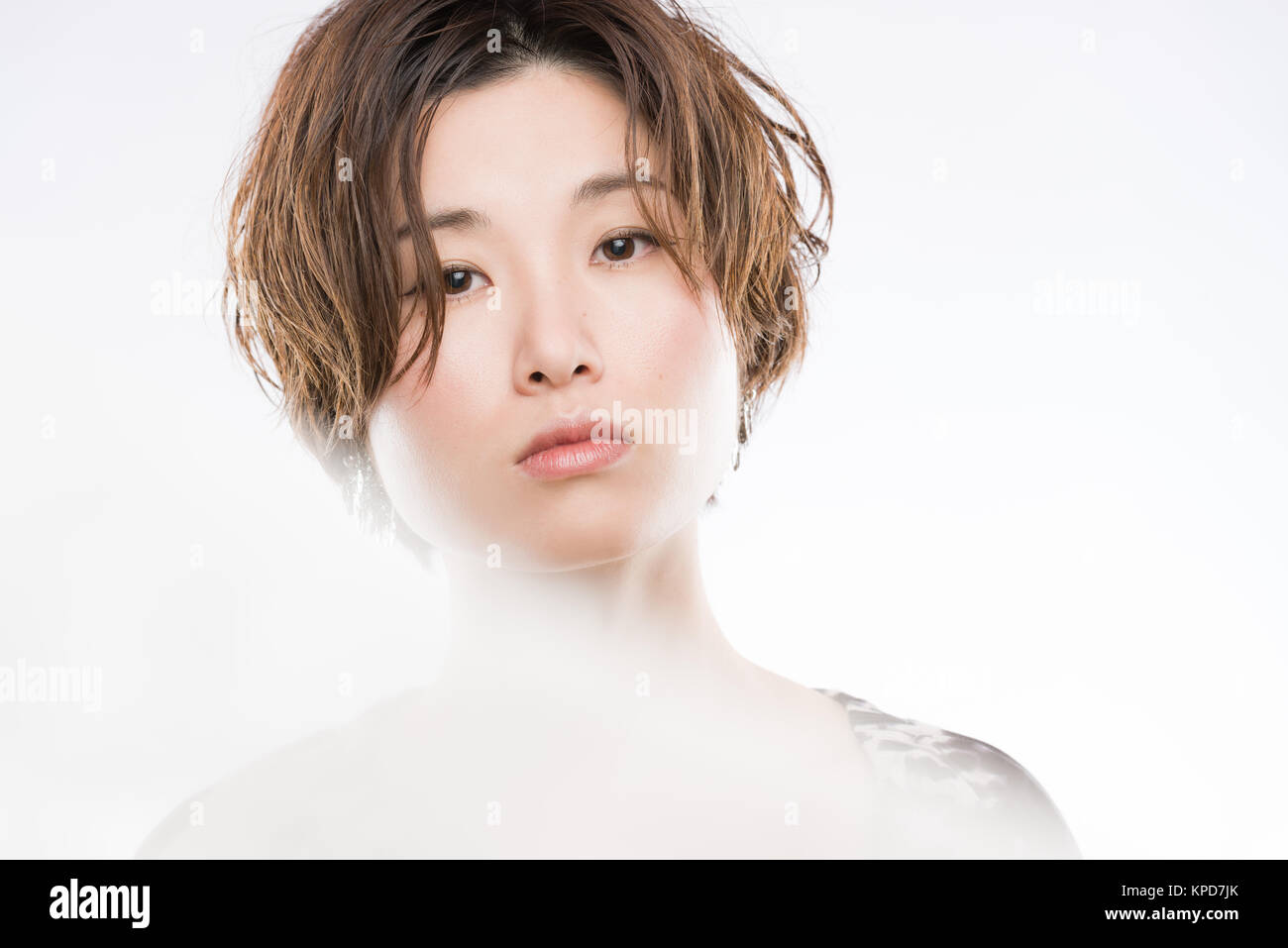 Artistic Japanese Woman Portrait Stock Photo - Alamy