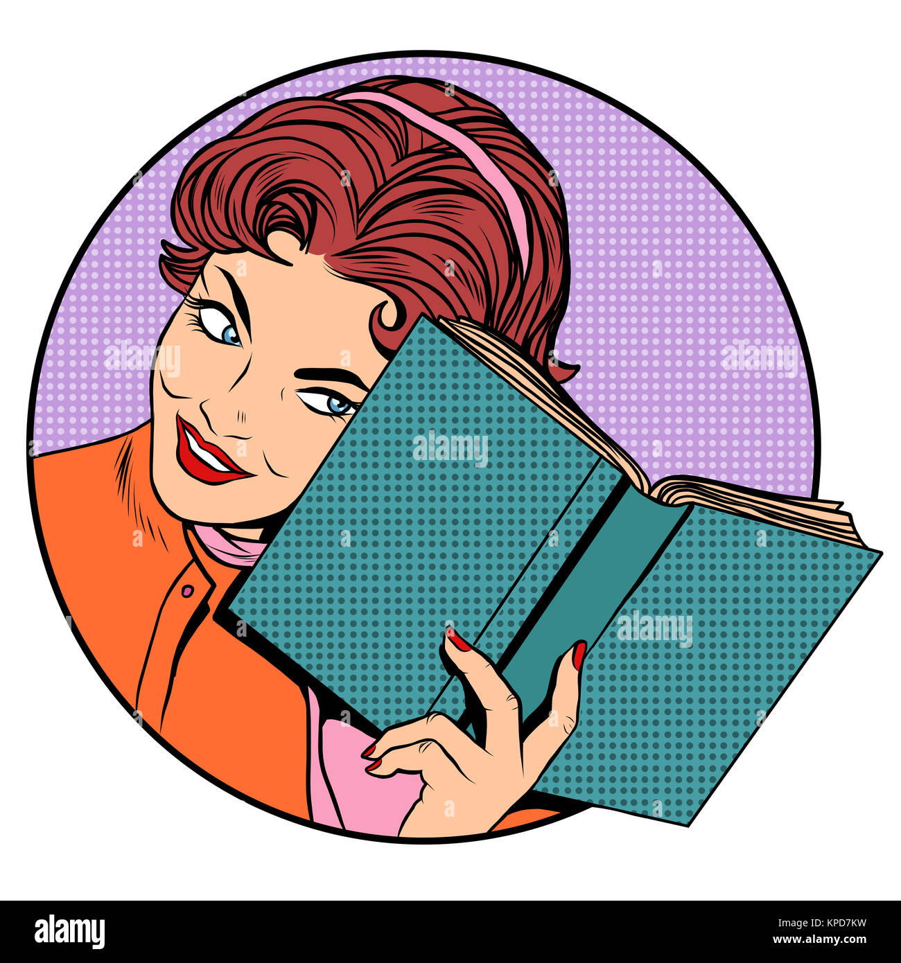 Girls comic book Cut Out Stock Images & Pictures - Alamy
