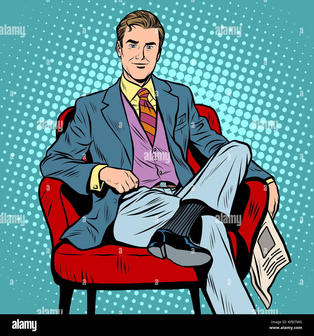 Boss businessman Director Stock Photo - Alamy