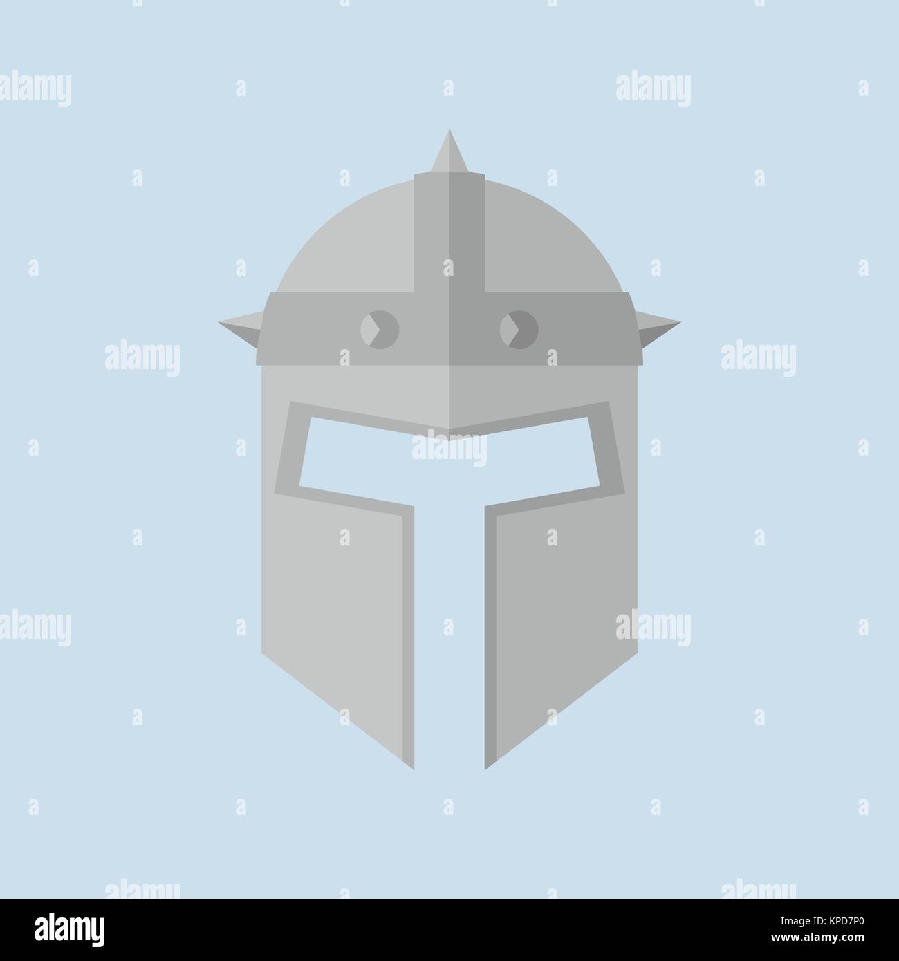 Knight steel helmet Stock Photo - Alamy