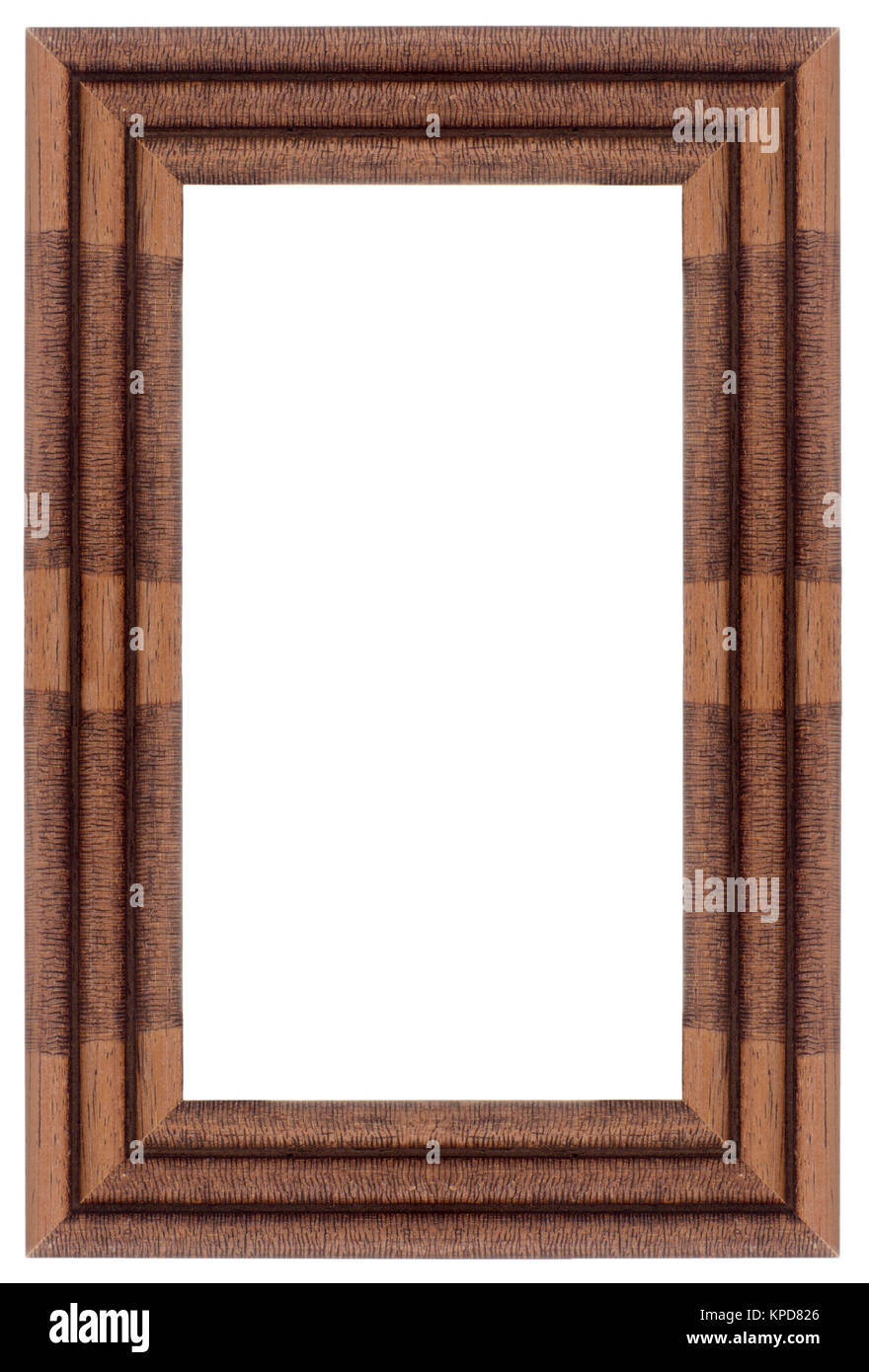 Wooden picture frame Stock Photo - Alamy