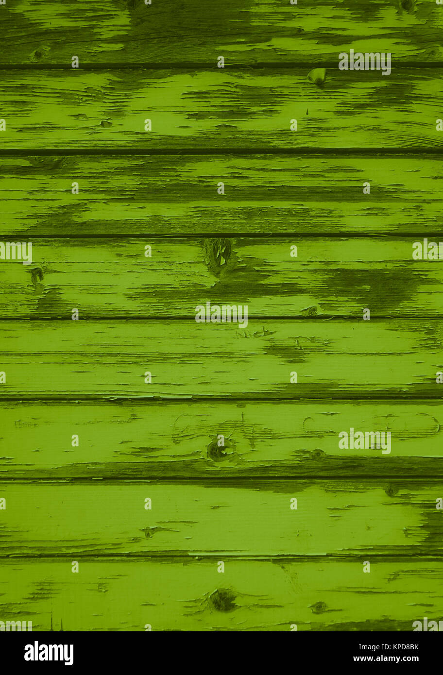 weathered wood planks in light green Stock Photo - Alamy