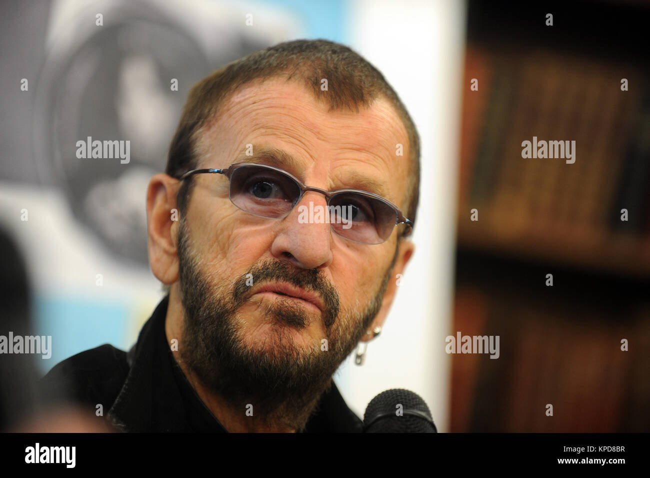 NEW YORK, NY - OCTOBER 26: Beatle, Ringo Starr and friend Steven Van ...