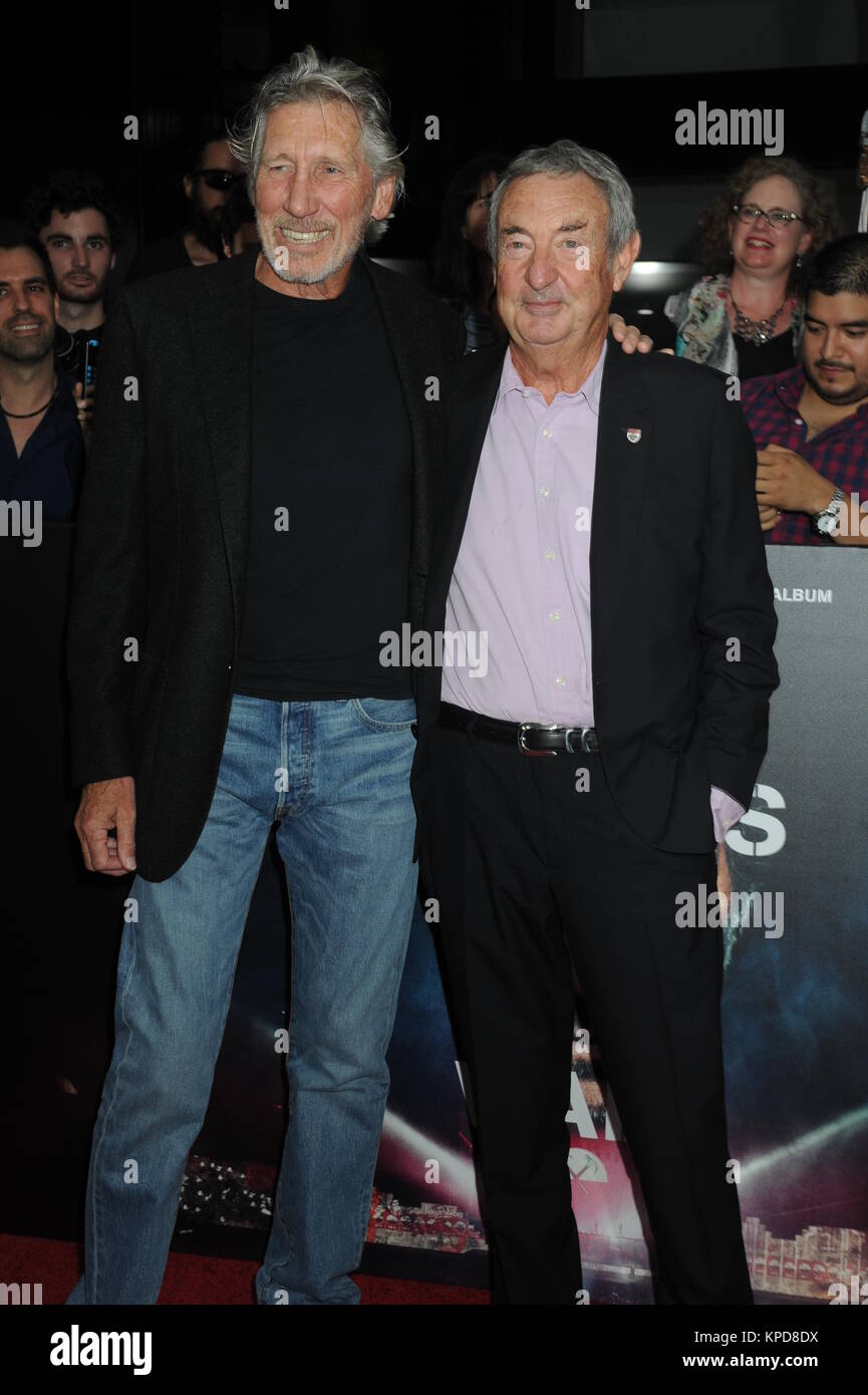 NEW YORK, NY - SEPTEMBER 28: Roger Waters, Nick Mason attends 'Roger ...