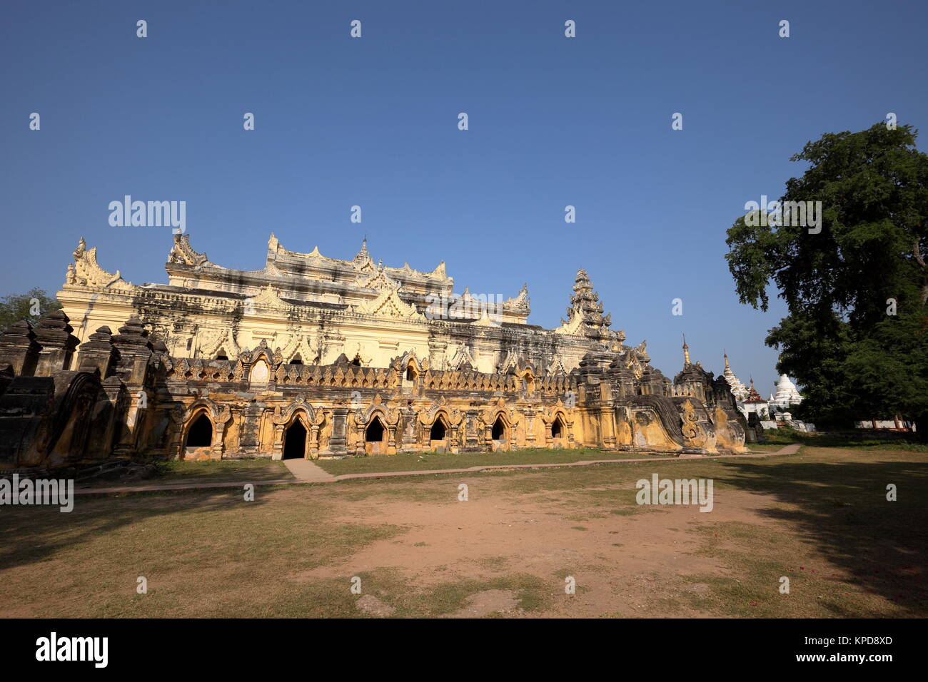 Buddhist Temples of Ava in Myanmar Stock Photo - Alamy