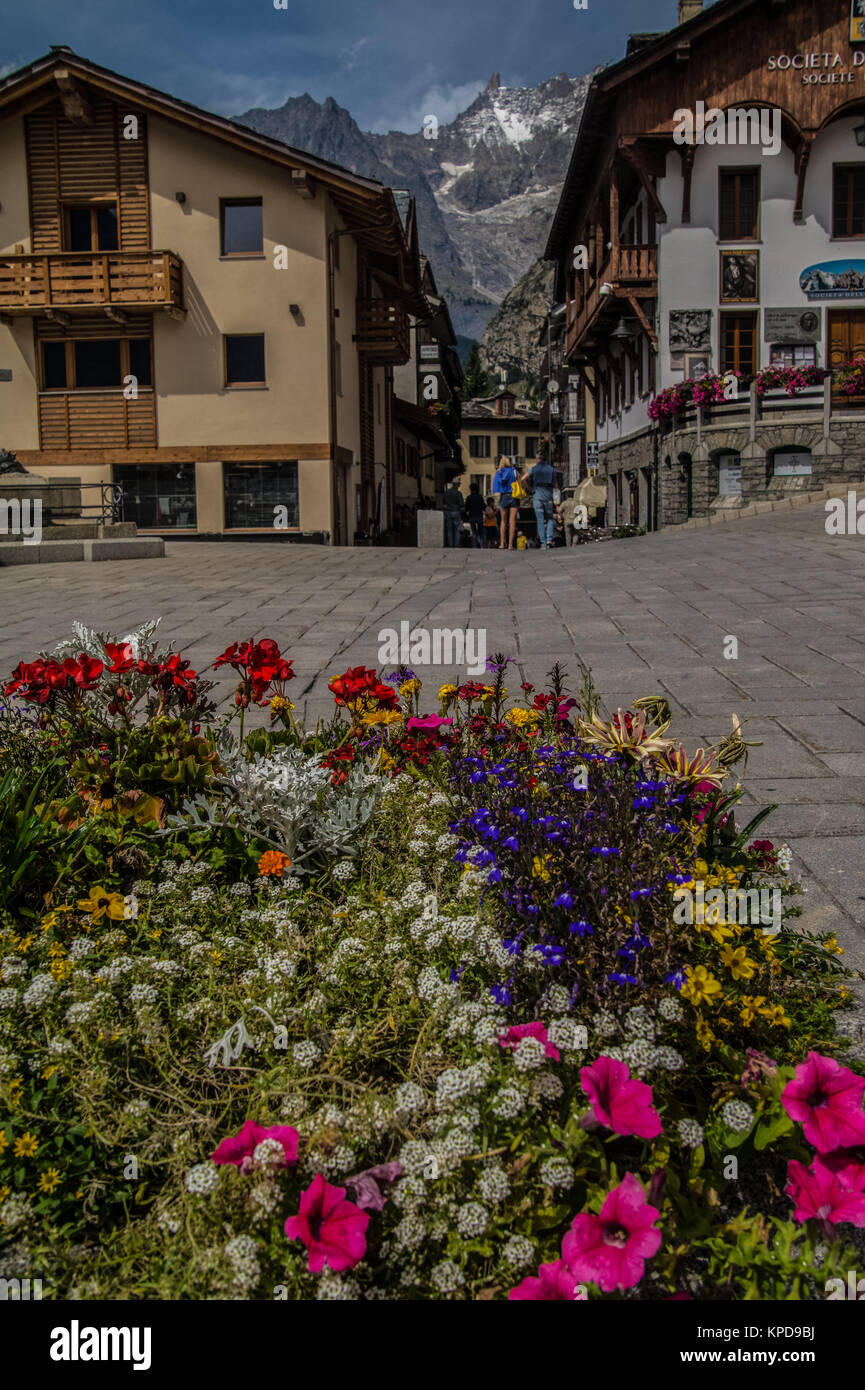 station of Italian alps Stock Photo - Alamy