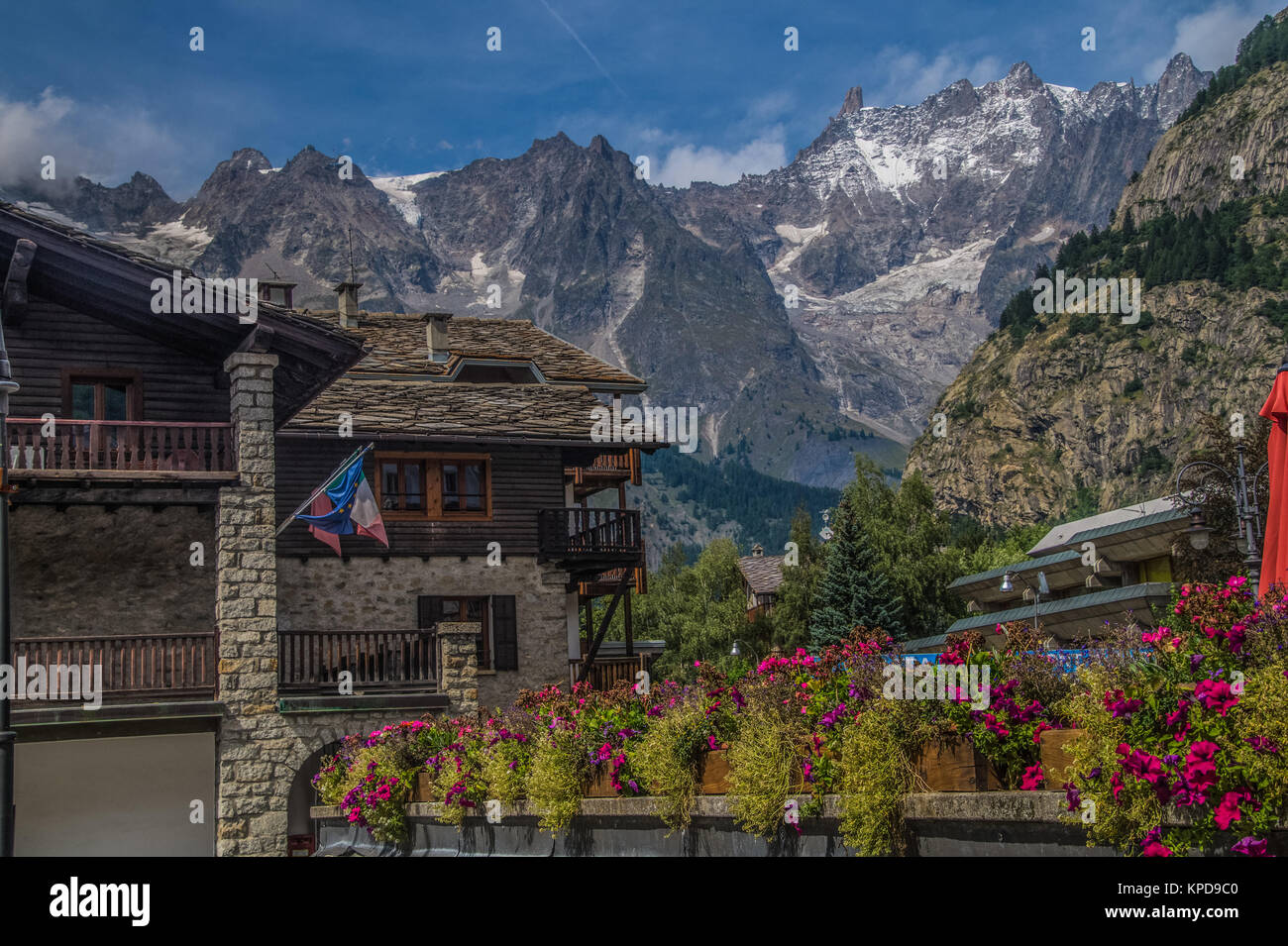 station of Italian alps Stock Photo - Alamy