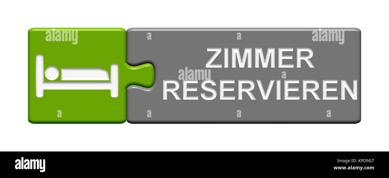 puzzle button reserve rooms Stock Photo - Alamy