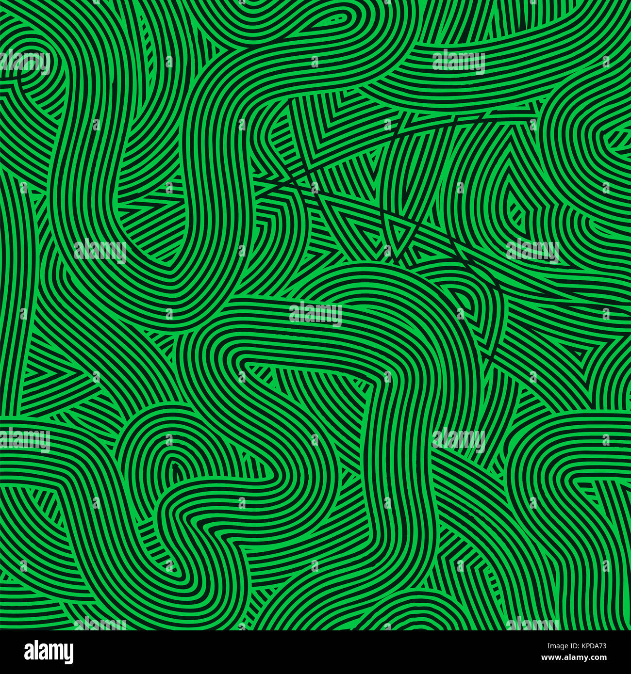 Green Wave Line Pattern Stock Photo - Alamy