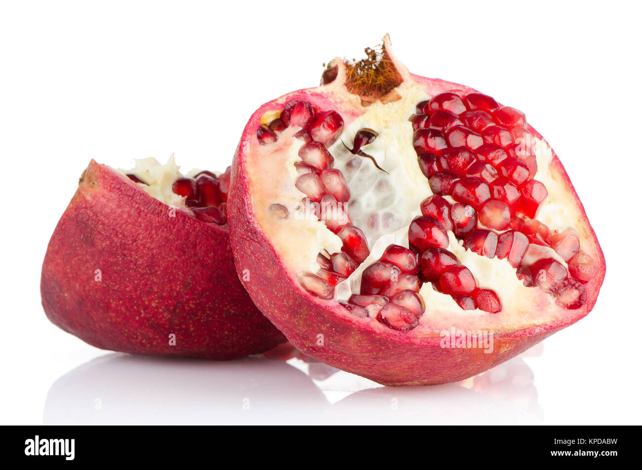 Ripe pomegranate fruit Stock Photo - Alamy