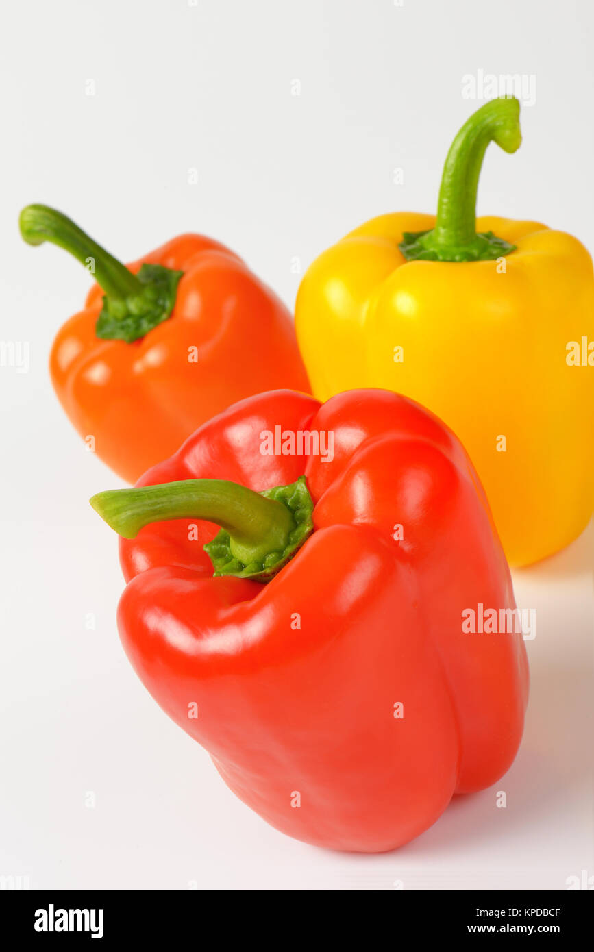 ripe bell peppers Stock Photo - Alamy