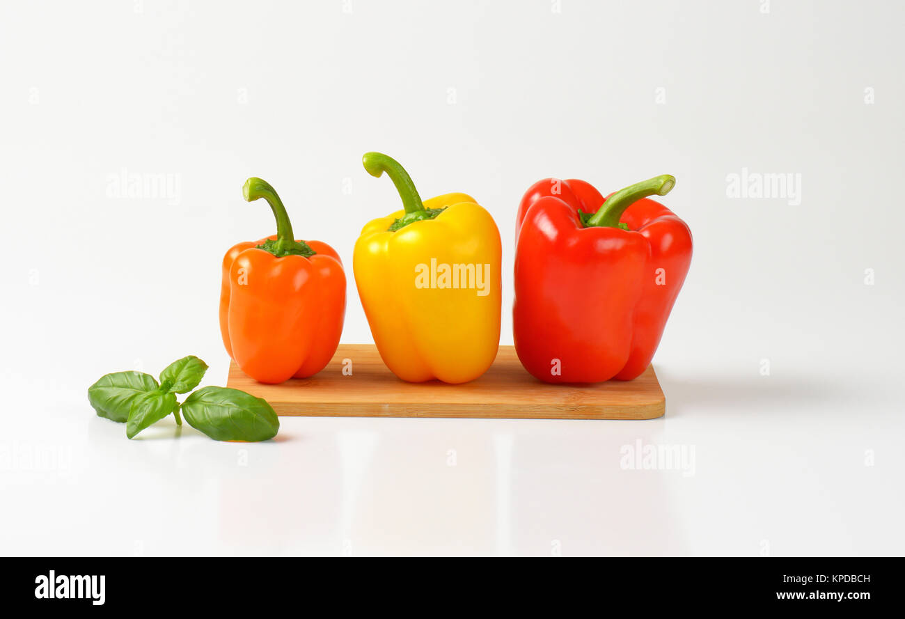 ripe bell peppers Stock Photo - Alamy