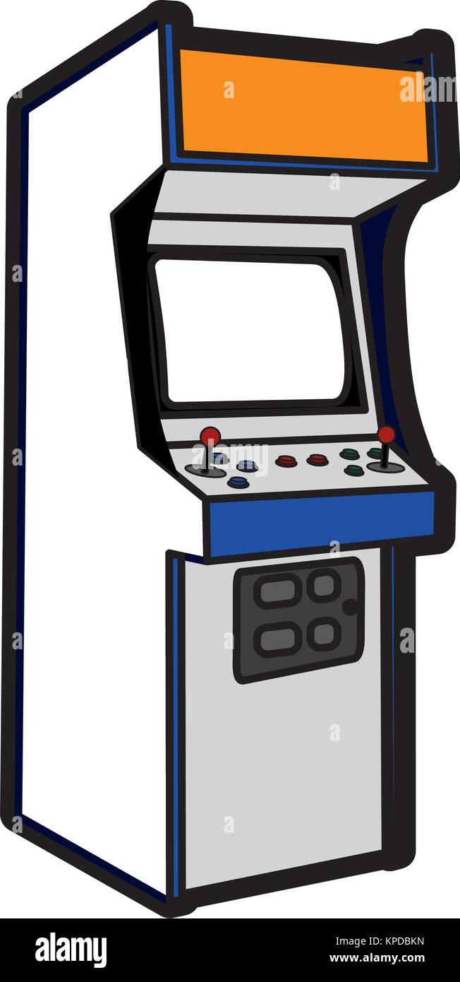 Arcade machine design Stock Vector Image & Art - Alamy
