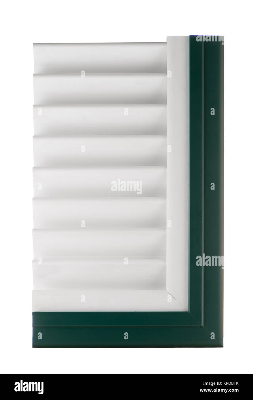 Aluminium window sample Stock Photo - Alamy