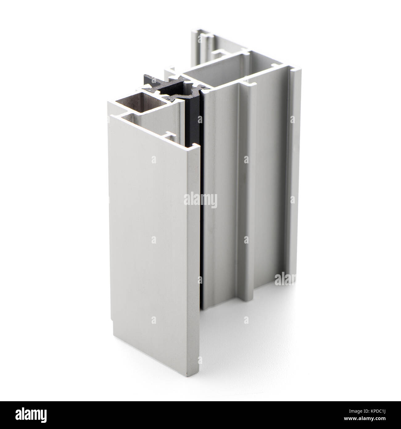 Aluminium profile sample Stock Photo - Alamy