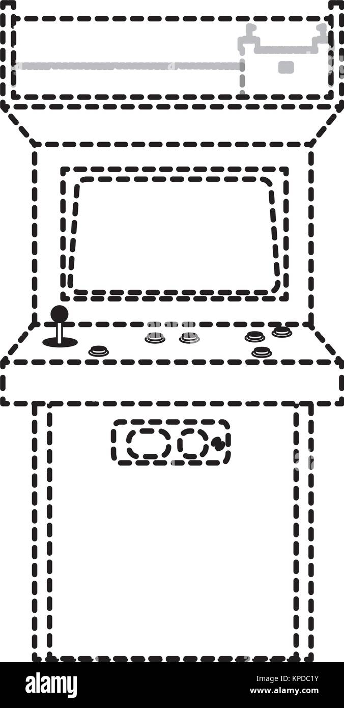 Arcade machine design Stock Vector Image & Art - Alamy
