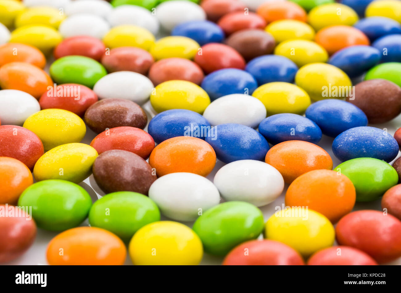 Blue chocolate dragee dragee hi-res stock photography and images - Alamy