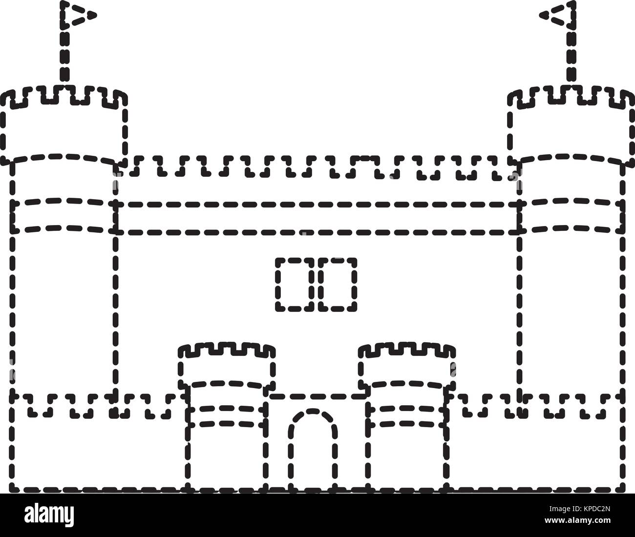 Isolated castle design Stock Vector Image & Art - Alamy