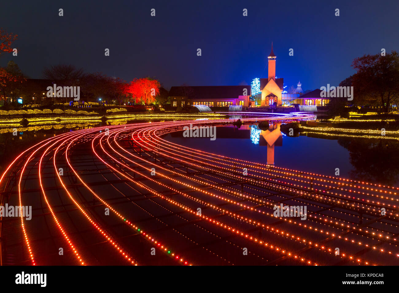 Winter illumination nabana no hi-res stock photography and images - Alamy
