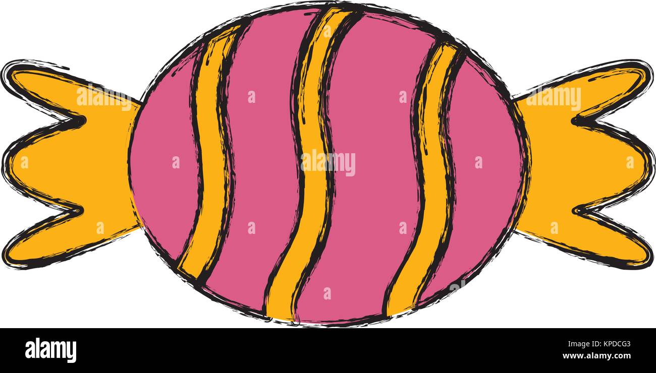 Sweet bonbon candy icon vector illustration graphic design Stock Vector ...