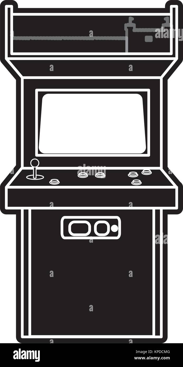 Arcade machine design Stock Vector Image & Art - Alamy