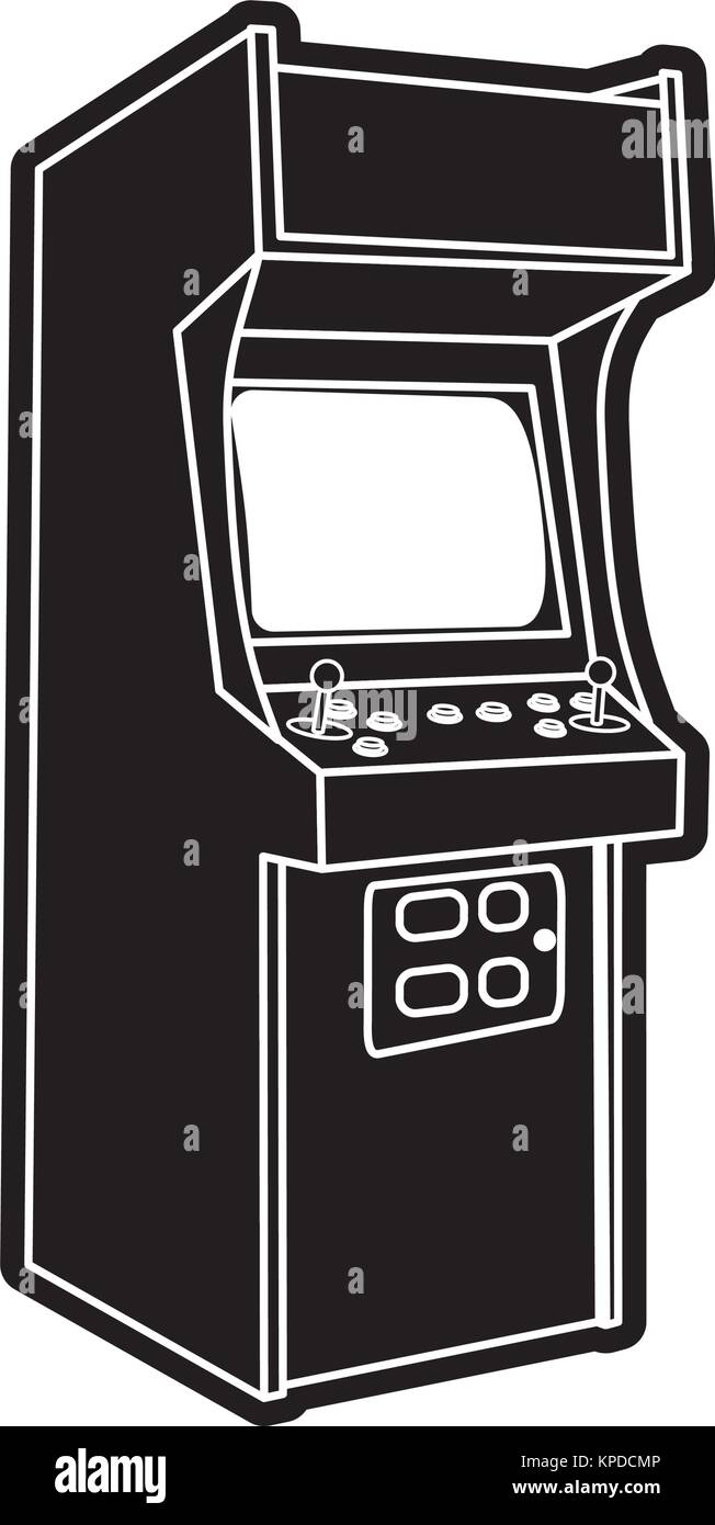 Arcade machine design Stock Vector Image & Art - Alamy