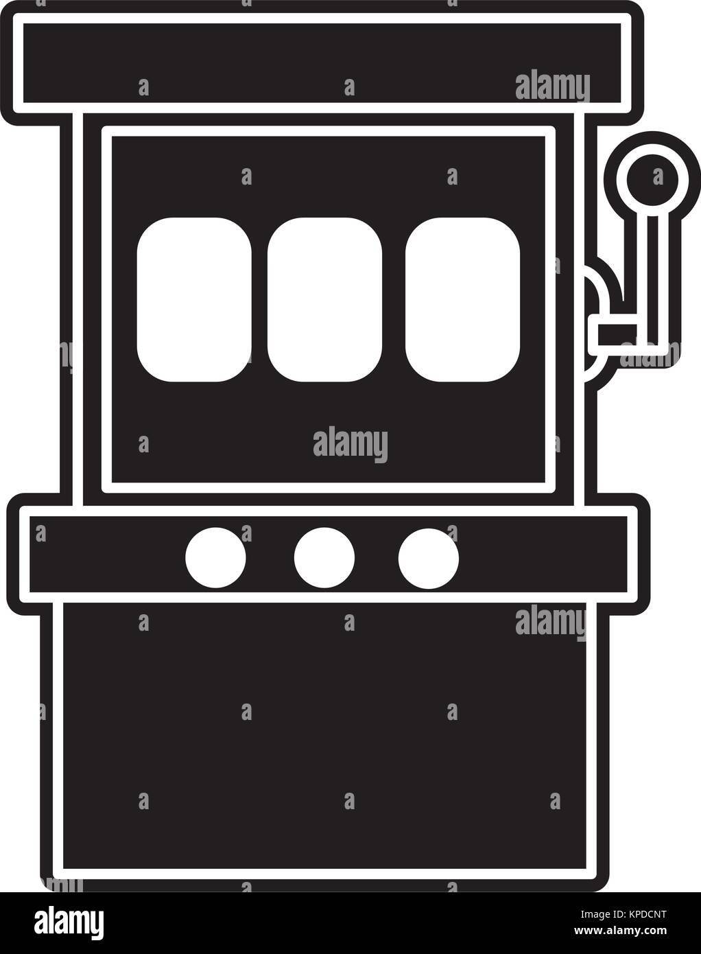 Slot machine design Stock Vector Image & Art - Alamy