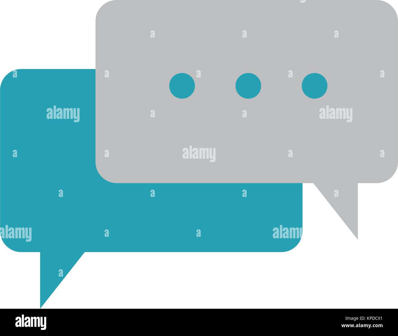 Chat bubbles symbol icon vector illustration graphic design Stock ...