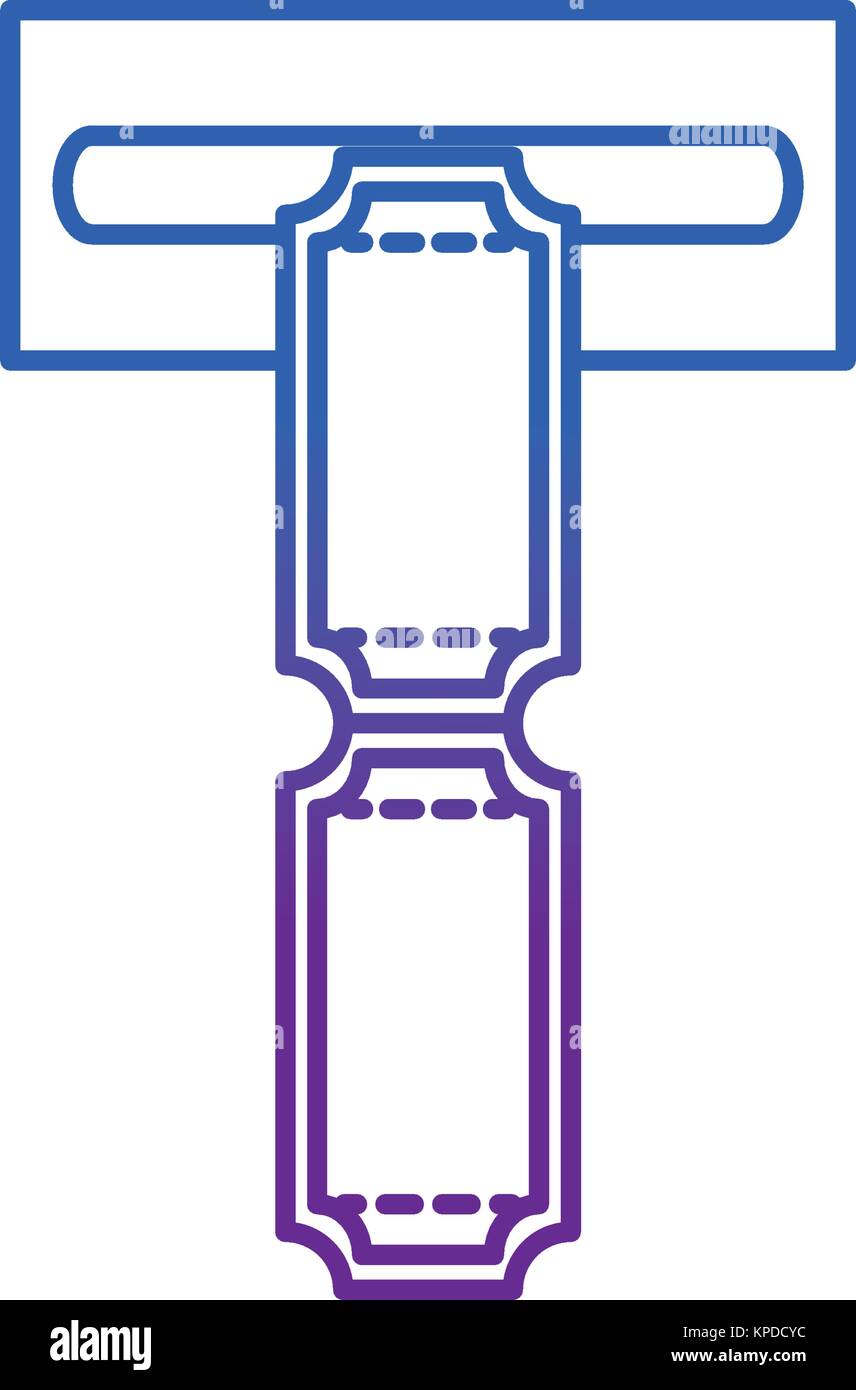 Isolated ticket design Stock Vector Image & Art - Alamy