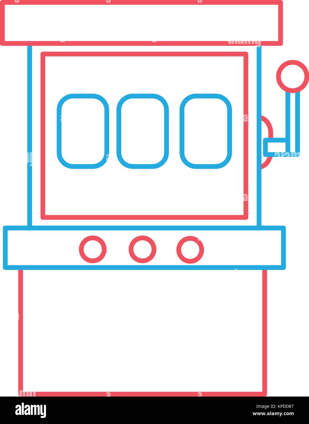 Slot machine activity Stock Vector Images - Alamy