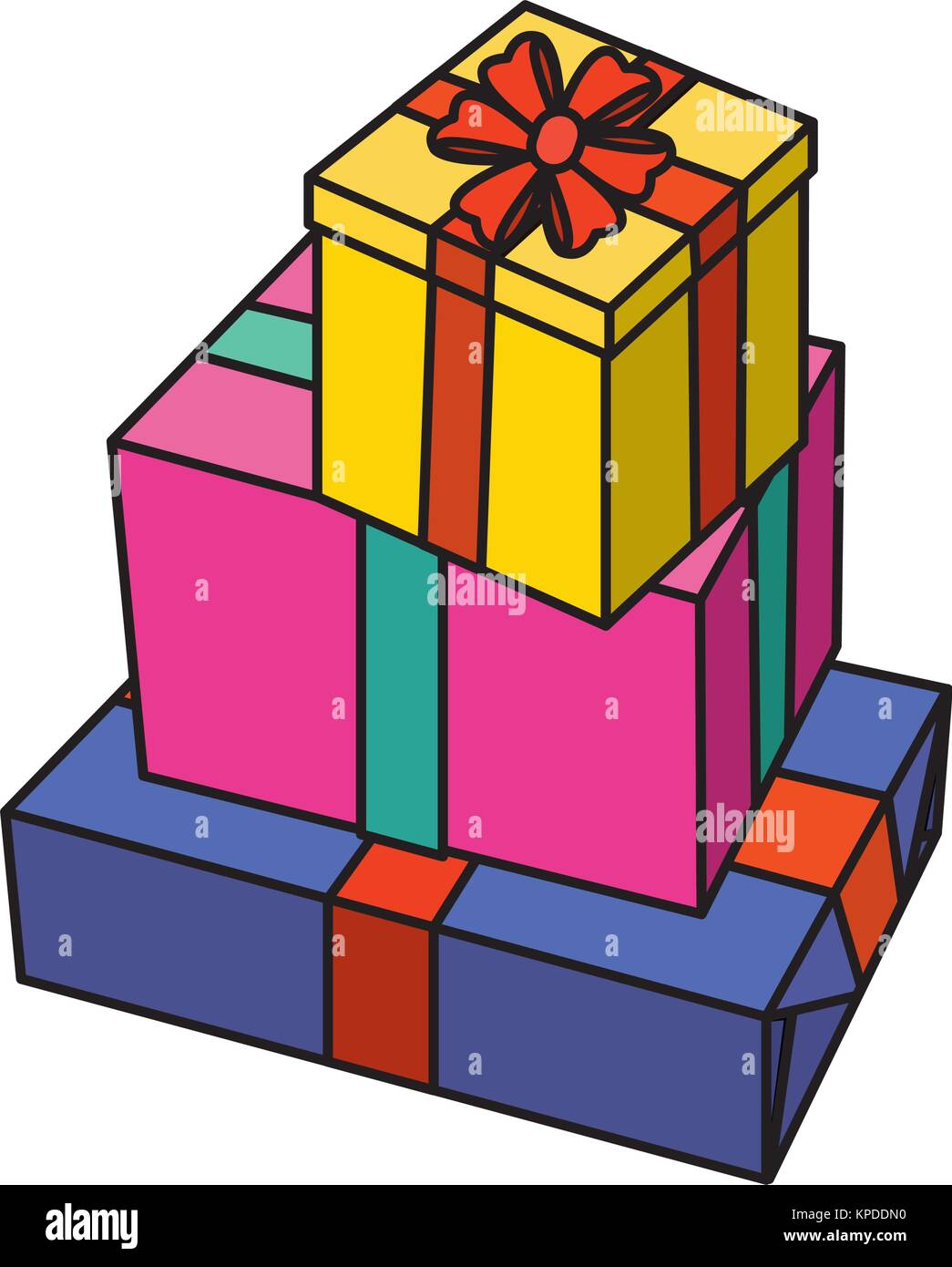 Isolated gifts design Stock Vector Image & Art - Alamy