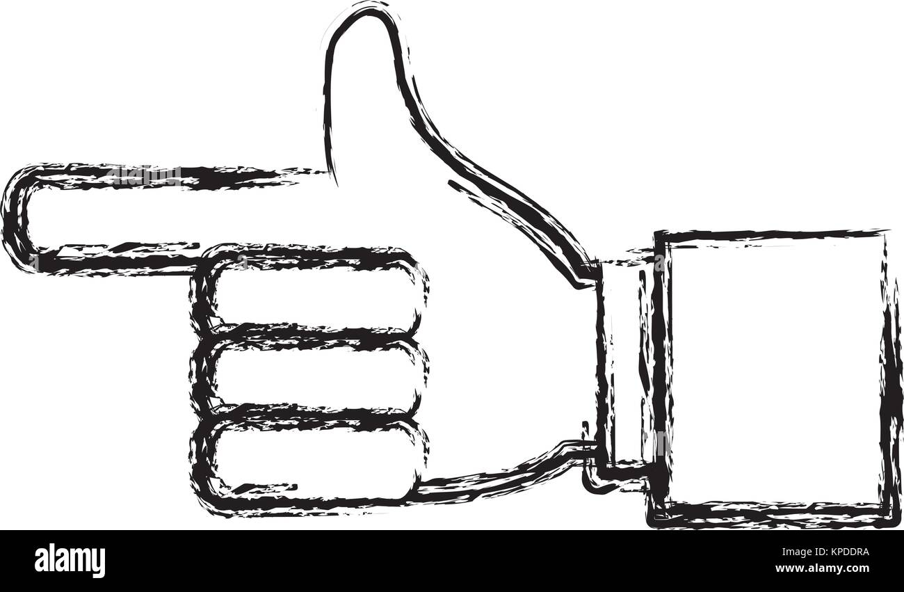 Hand pointing symbol Stock Vector Image & Art - Alamy