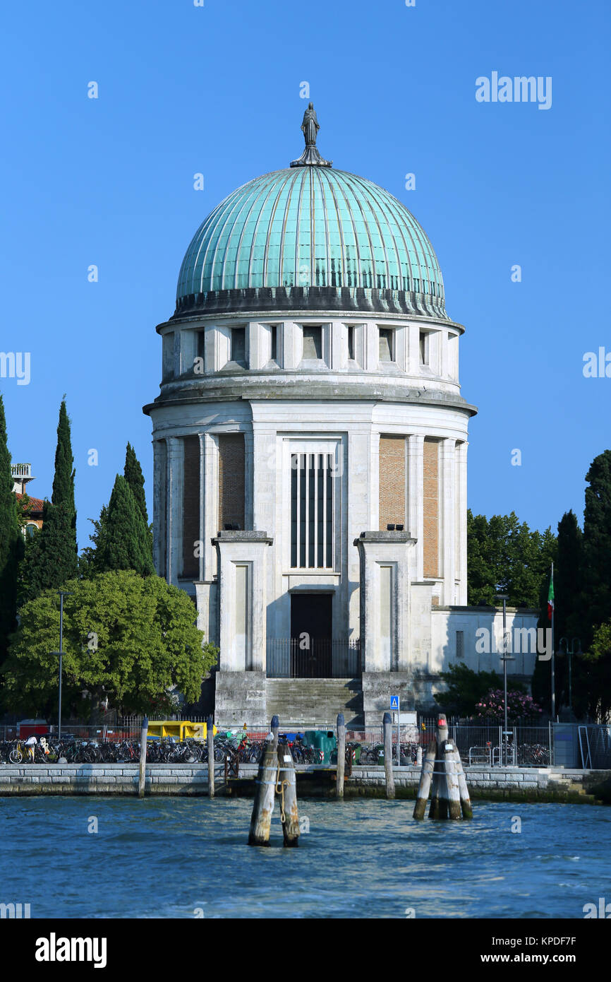 military sanctuary of the First World War with big dome in Lido of ...