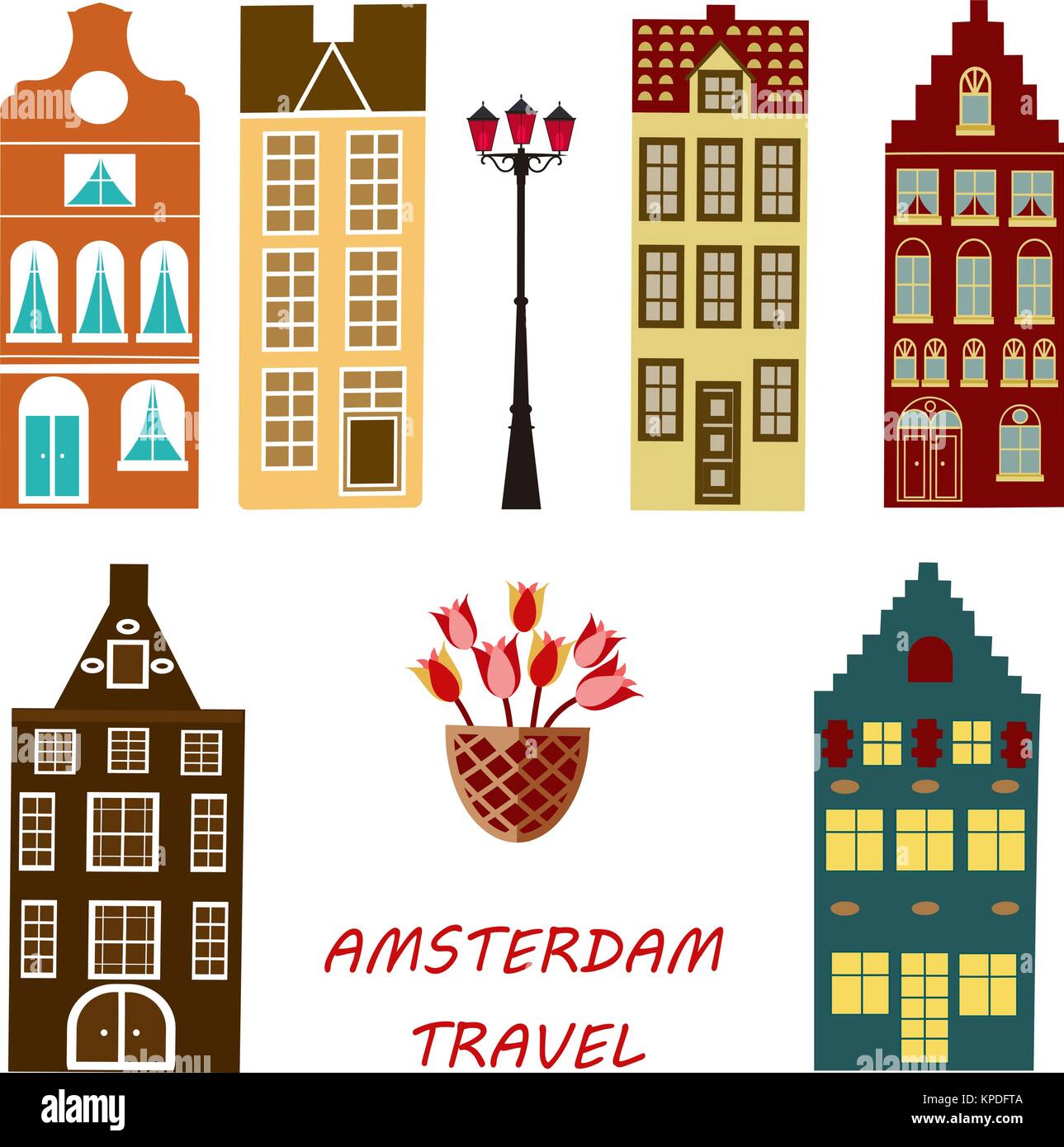Banner of Amsterdam city Stock Vector Image & Art - Alamy
