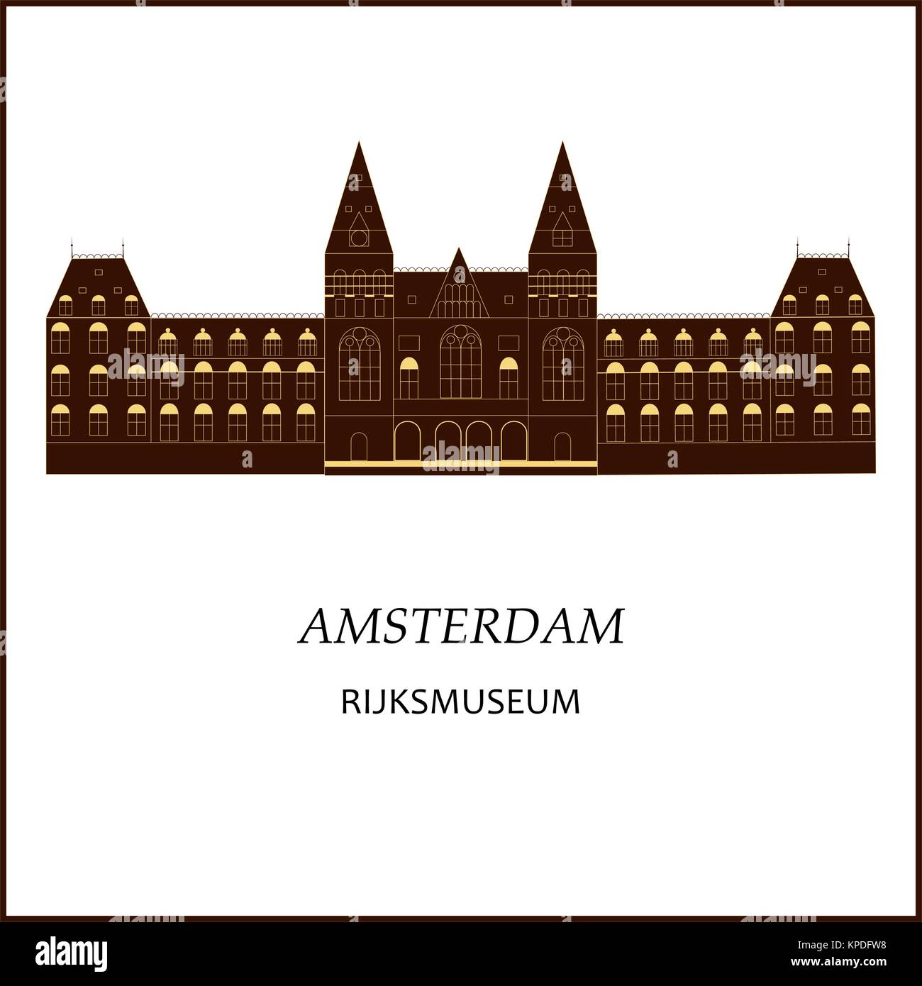 Banner of Amsterdam city Stock Vector Image & Art - Alamy