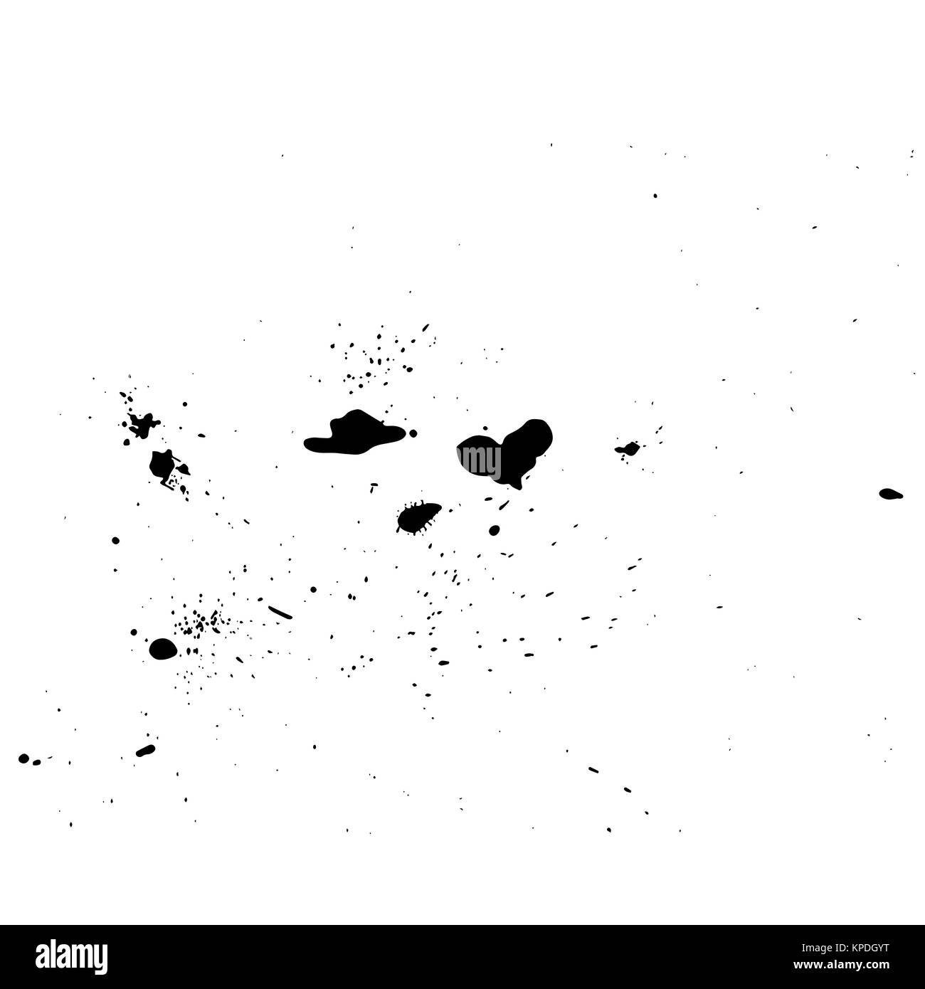 Grunge vector background abstract ink spots Stock Photo - Alamy