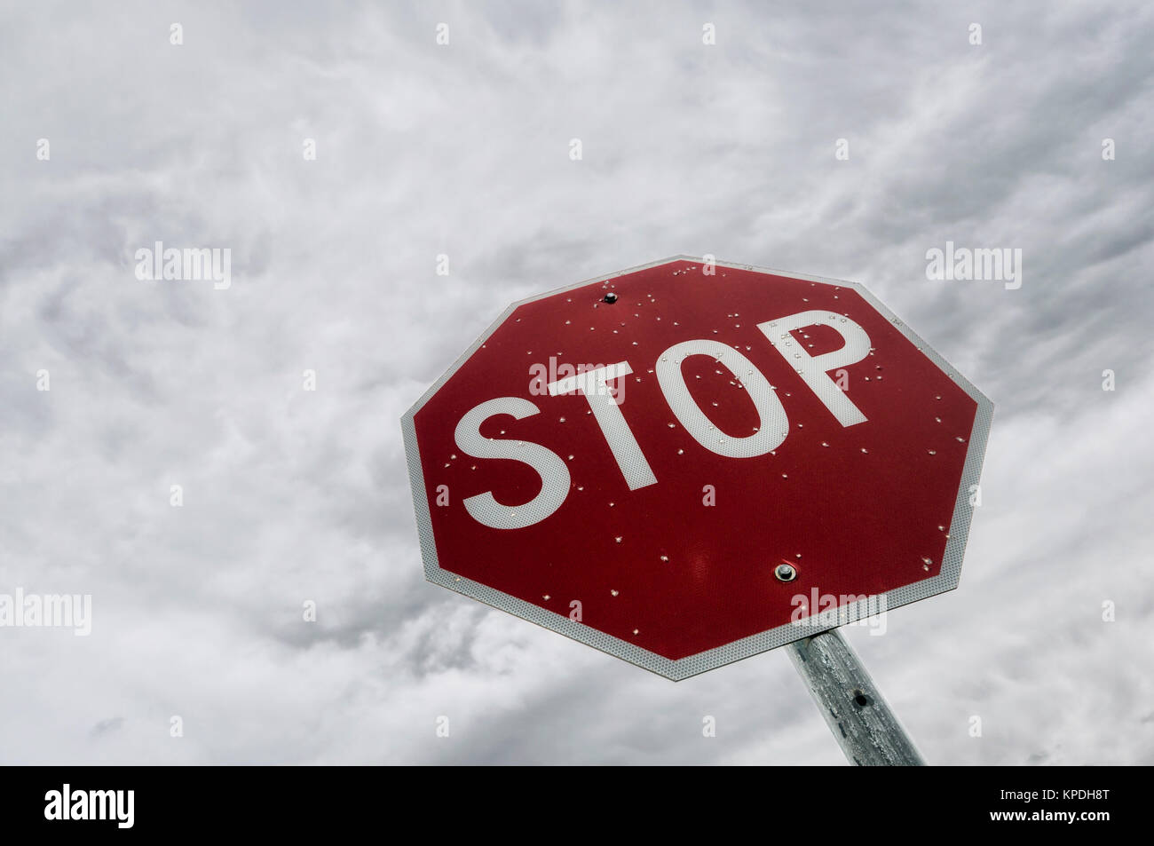 Stop Sign in Colorado Stock Photo - Alamy