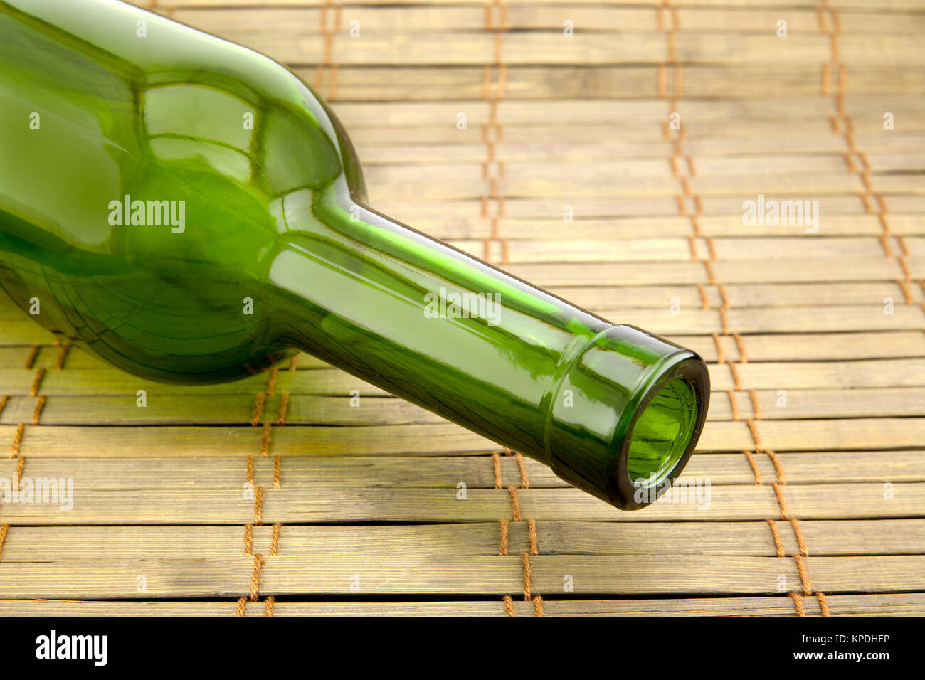 empty wine bottle with cork Stock Photo - Alamy