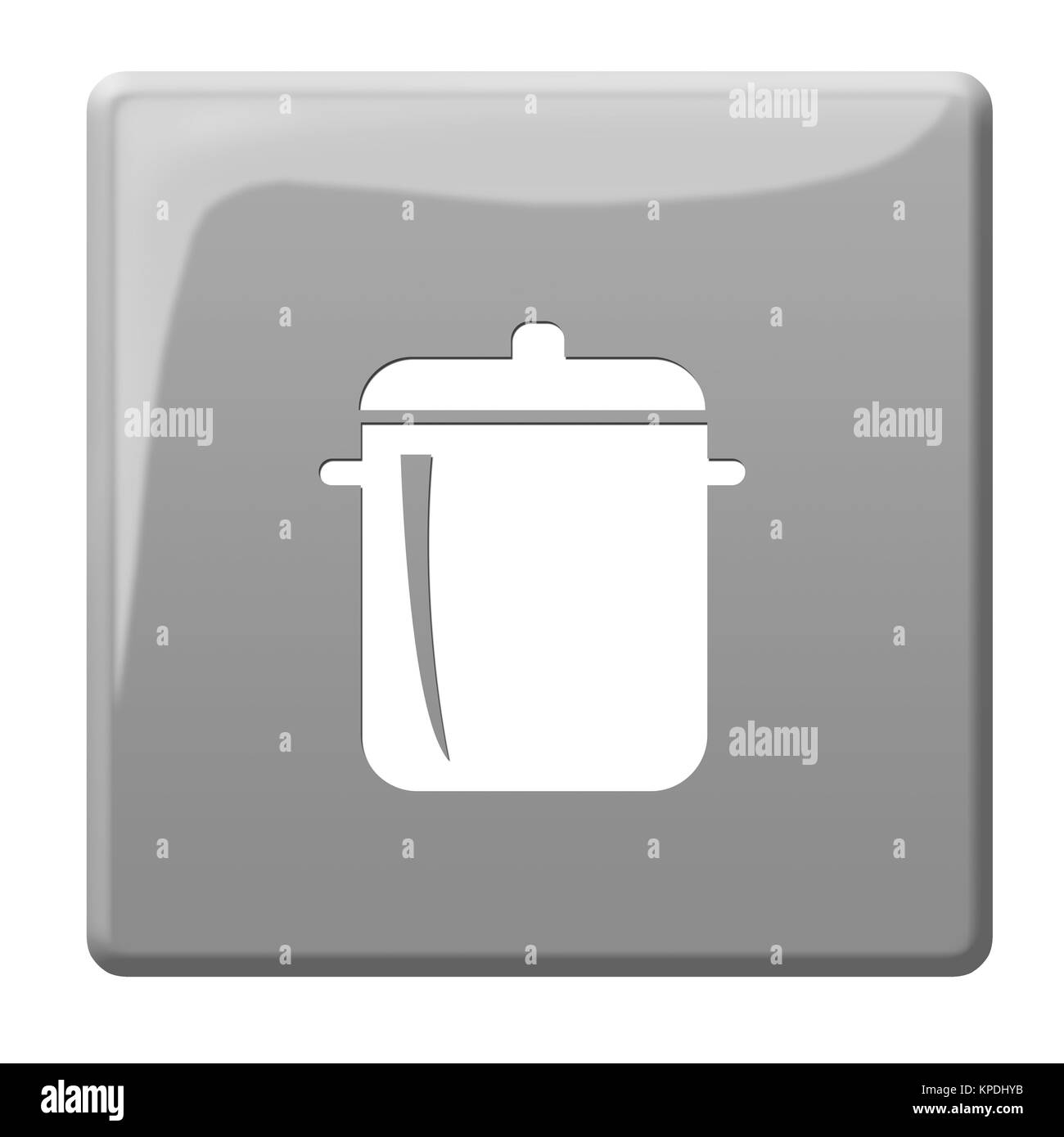 Soup sign illustration Black and White Stock Photos & Images - Alamy